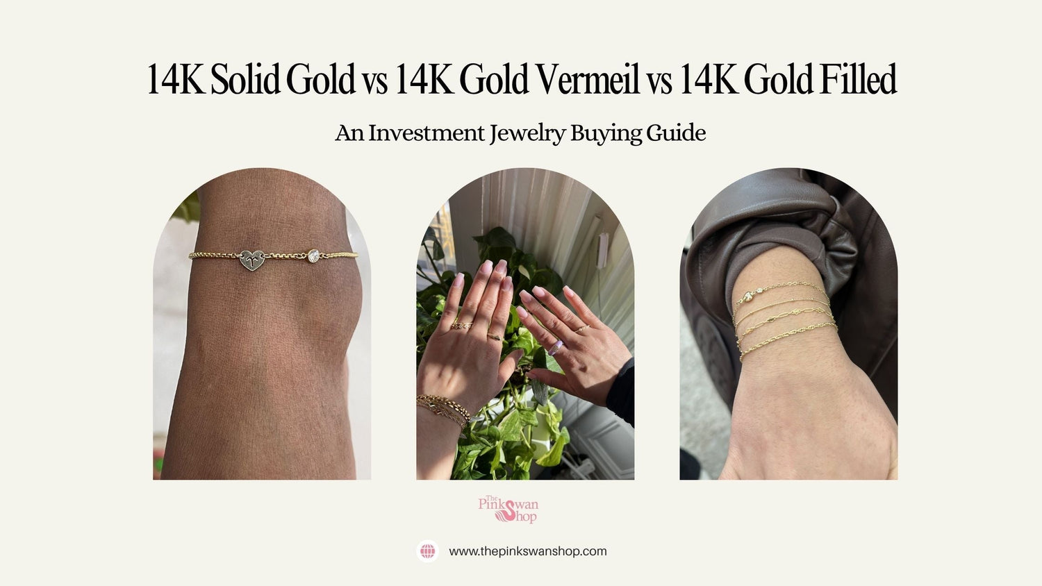 14K Solid Gold vs 14K Gold Vermeil vs 14K Gold Filled Guide – The Pink ...